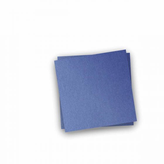 Stardream Metallic - 6X6 Flat Text Sheets - SAPPHIRE - 32/81T (120gsm) - 50